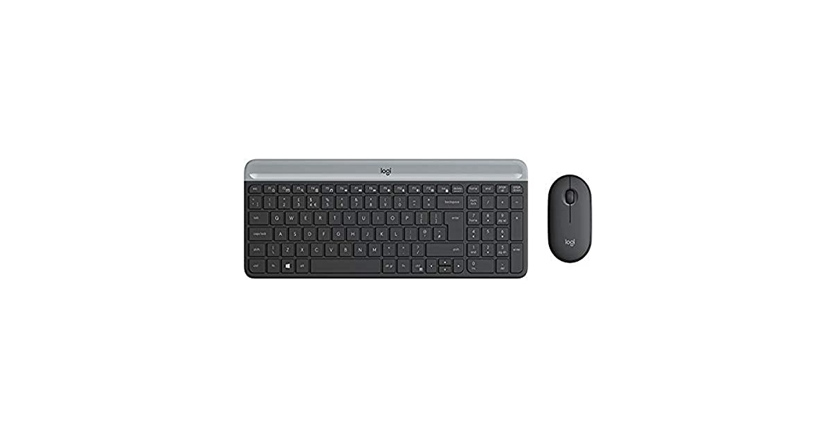 Comparer les prix : Logitech MK470 Clavier RF sans Fil QWERTZ Suisse Graphite | Comparateur ...