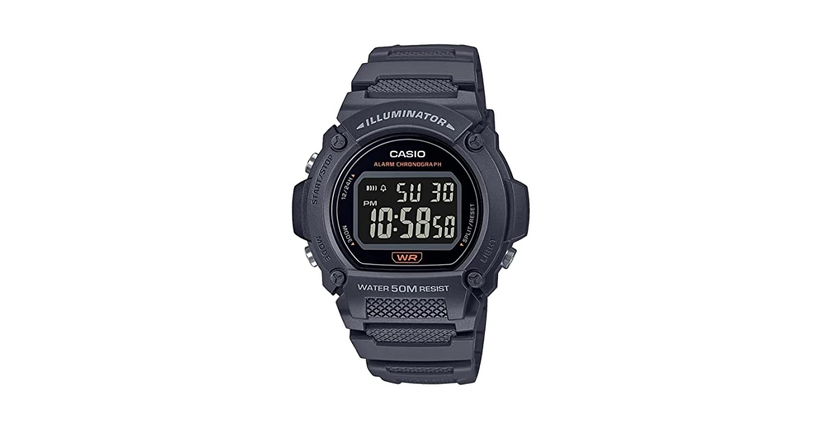 Comparer les prix : Casio Watch W-219H-8BVEF | Comparateur KultureGeek