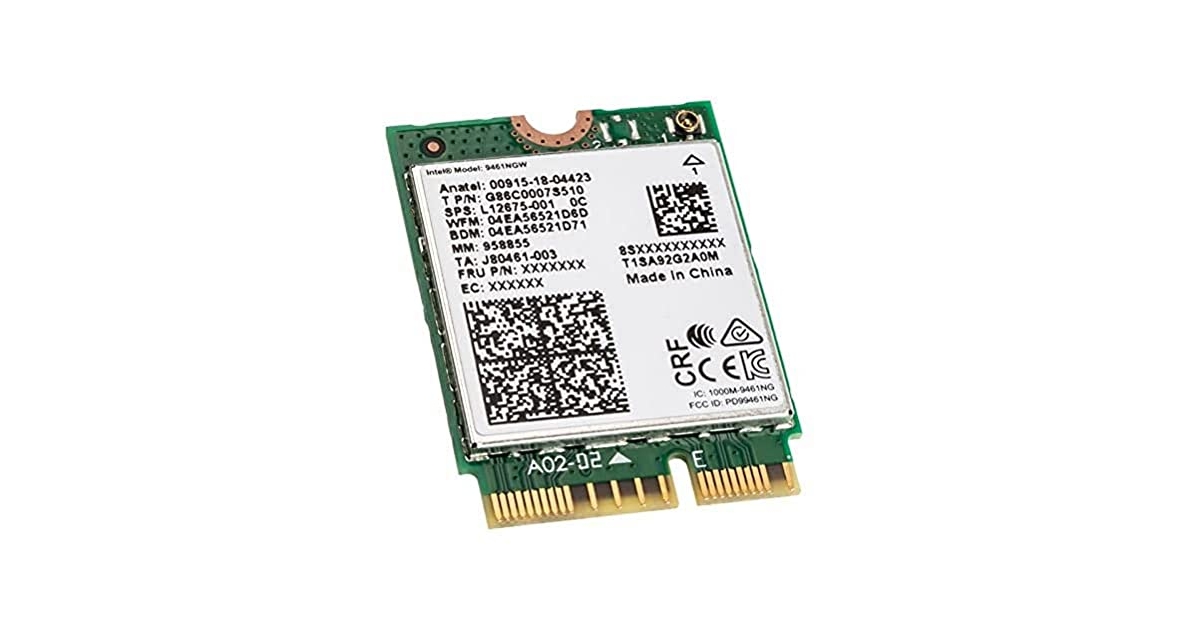 Comparer les prix : Intel 9461.NGWG.NV Carte réseau Interne WLAN 433 ...