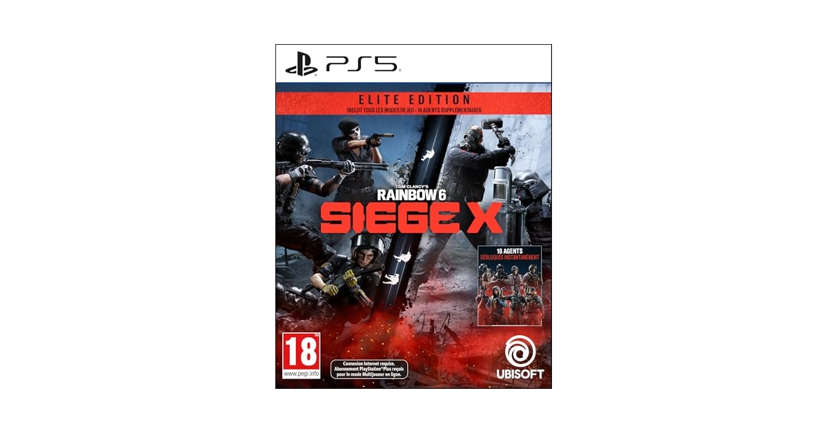 Comparer les prix : RAINBOW SIX SIEGE X ELITE EDITION FRA PS5 ...