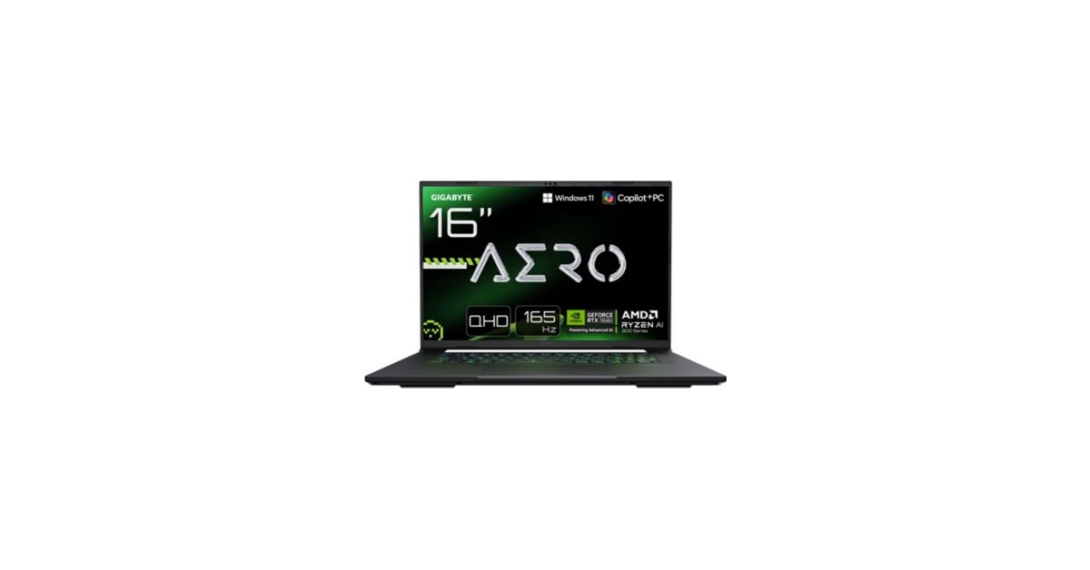 Comparer les prix : GIGABYTE Aero X16 Ordinateur Portable Gaming – 16 ...