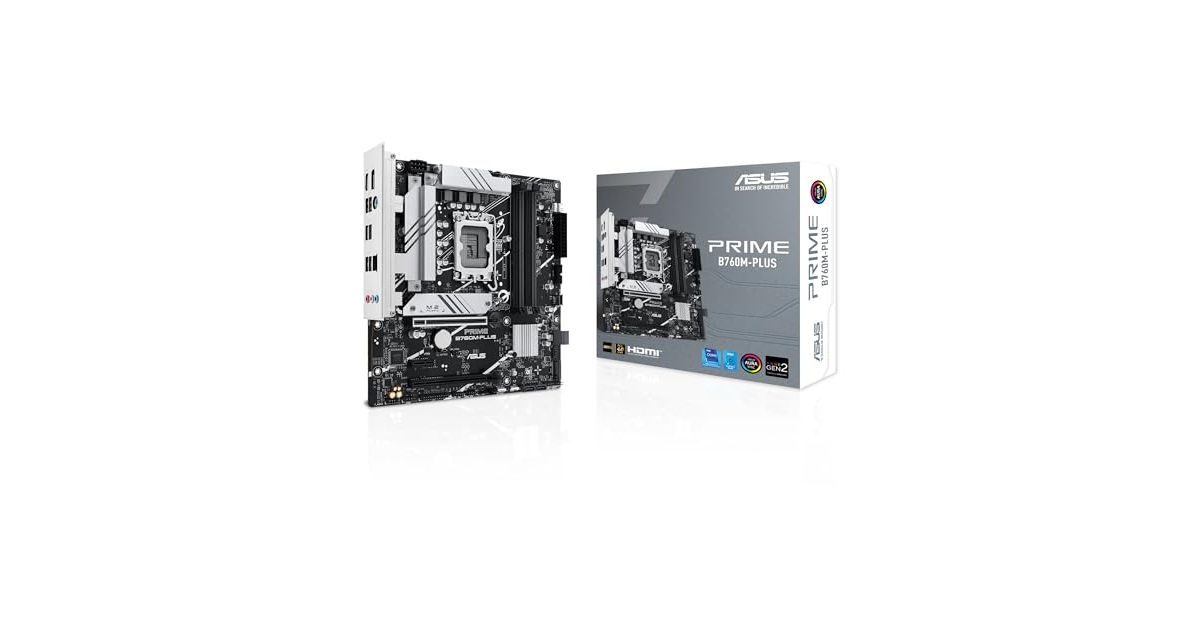 Comparer les prix : ASUS Prime B760M-PLUS Carte mère Intel B760 LGA ...