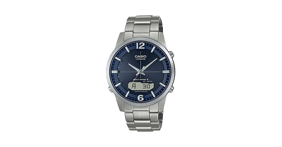 Comparer les prix : Casio Montre LCW-M170TD-2AER - 46,4mm - Bleu ...