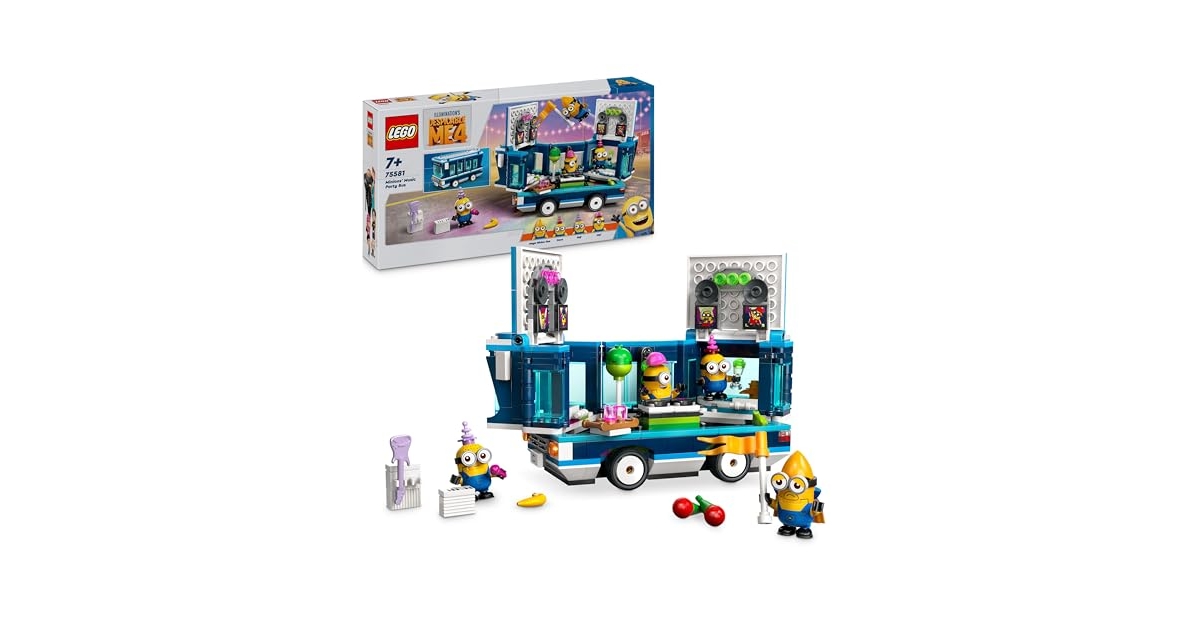 Comparer les prix : LEGO Despicable Me Minions’ Music Party Bus ...
