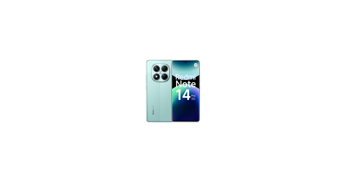 Comparer les prix : Xiaomi Redmi Note 14 Pro 5G 256GB Coral Green ...