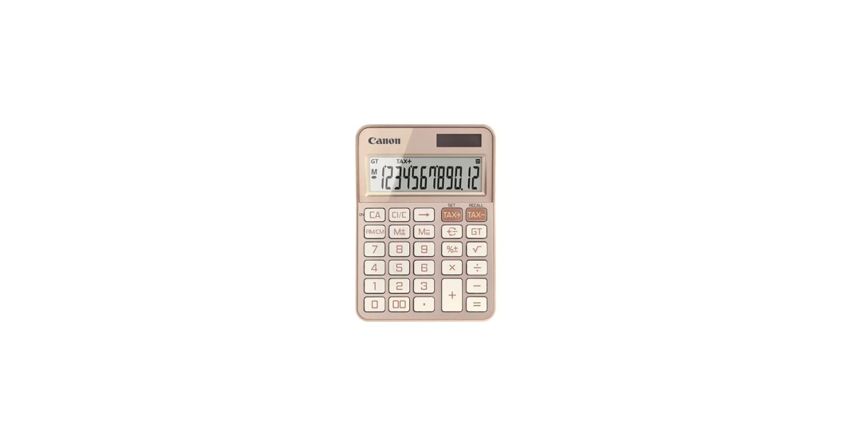 Comparer les prix : Canon KS-125KB-RG, Scientific Calculator, Suitable ...