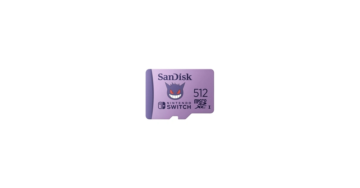Comparer les prix : Carte mémoire micro SD SanDisk Pokémon 512 Go ...
