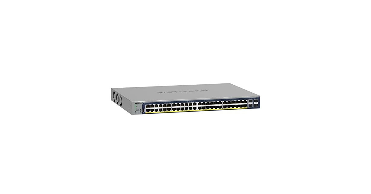 Comparer les prix : NETGEAR (GS752TPP V3) Smart Switch Ethernet PoE+ ...