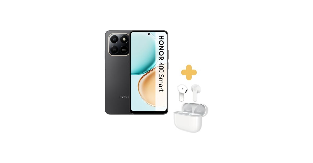 Comparer les prix : Smartphone HONOR Pack 400 Smart + Buds X7E ...