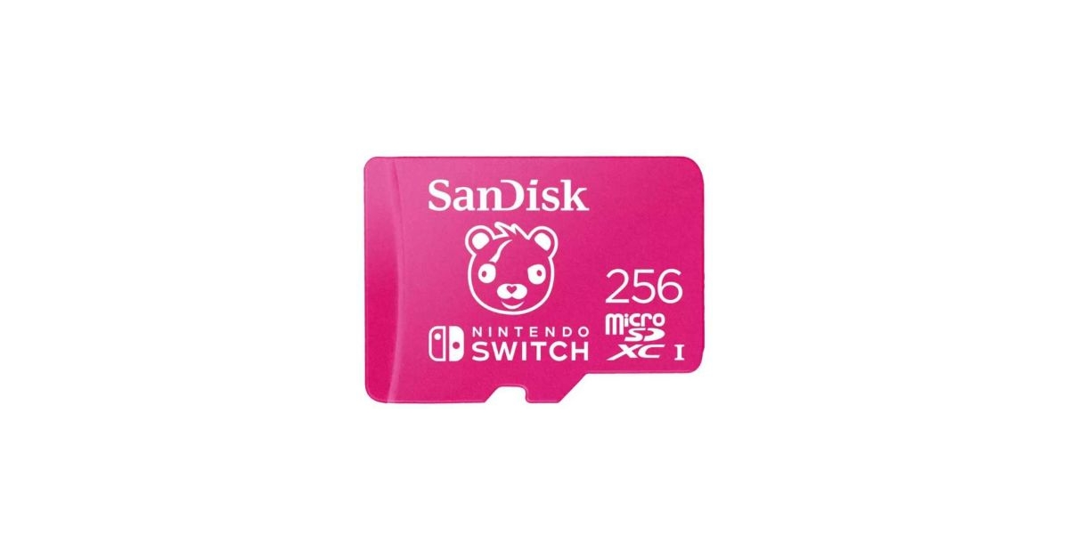 Comparer les prix : Carte Micro SD SANDISK micro SD Fortnite Switch ...