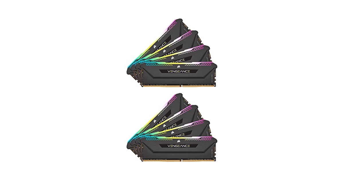 Comparer les prix : Corsair Vengeance RGB Pro SL Mémoire de Bureau DDR4 ...