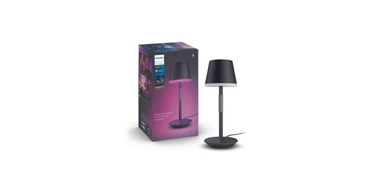 Comparer les prix : Philips White and Color Ambiance, lampe à poser ...