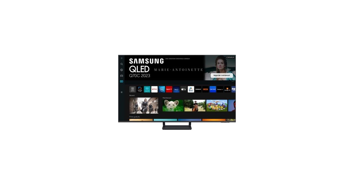 Comparer les prix : SAMSUNG 65Q70C TV QLED 4K UHD 65" (163 cm) Smart TV ...