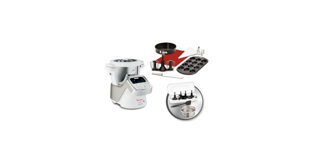 Comparer les prix : Robot multifonction MOULINEX i companion YY5264FG ...
