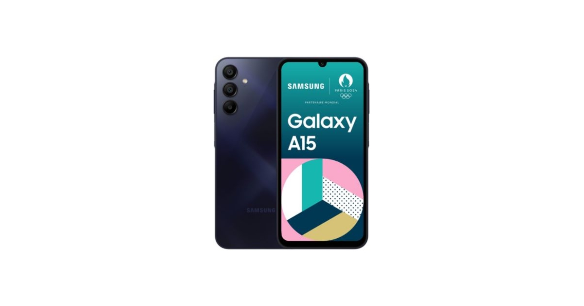 Comparer les prix : Smartphone SAMSUNG Galaxy A15 128Go Bleu nuit 4G ...