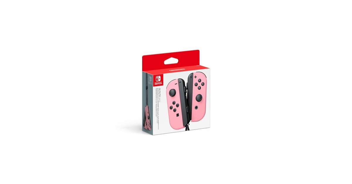 Comparer les prix : Paire de manettes Joy-Con rose pastel | Comparateur ...