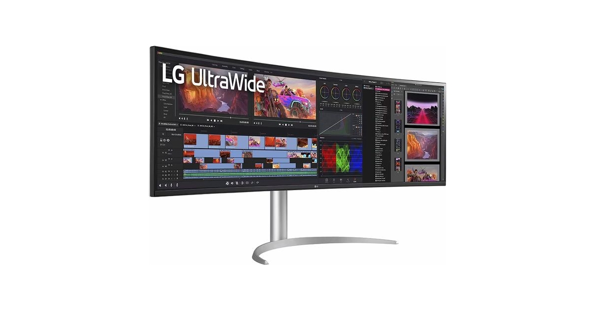 Comparer les prix : LG UltraWide™ 49WQ95C-W Ecran PC Ultra Large ...