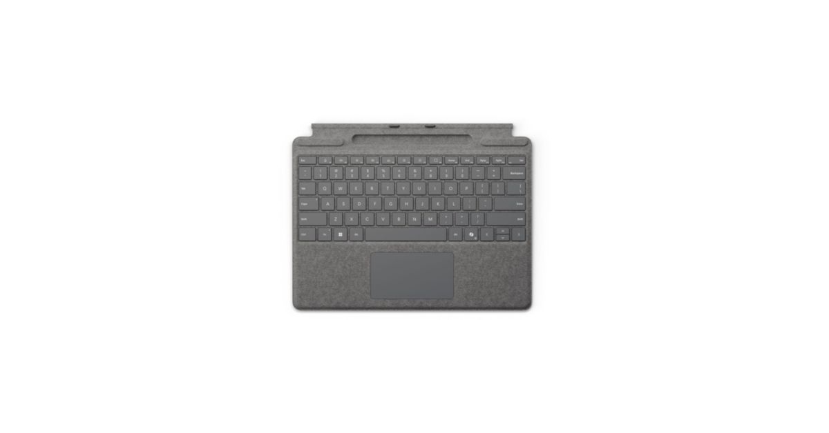 Comparer les prix : Microsoft Clavier Surface Pro Keyboard (Clavier ...
