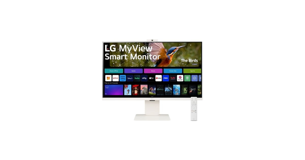 Comparer les prix : LG LG MyView Smart Monitor 32SR85U-W.AEU Tout-en-Un ...