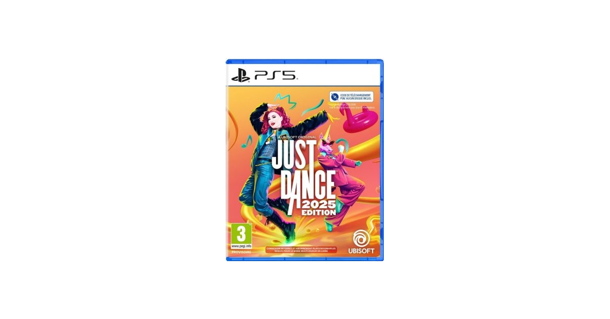Comparer les prix : Just Dance 2025 CIB STANDARD EDITION FRA PS5 | Comparateur KultureGeek