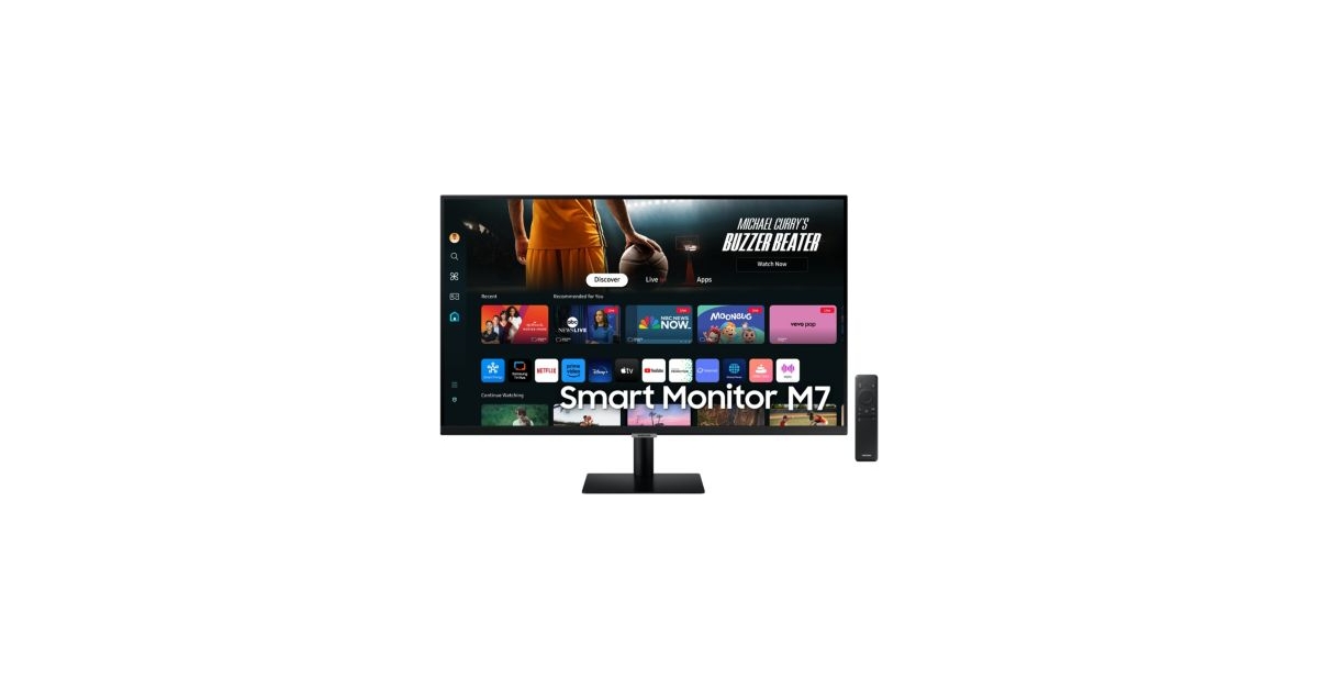 Comparer les prix : Ecran PC 4K SAMSUNG SMART MONITOR M7 32'' 60Hz UHD ...