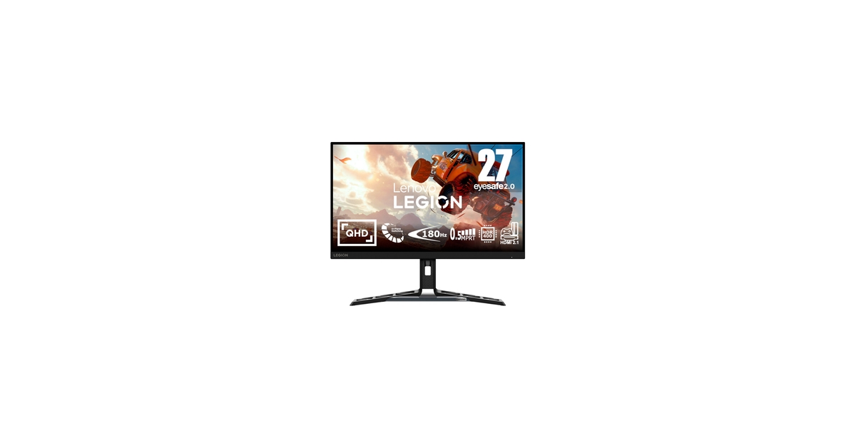 Comparer les prix : Lenovo Legion R27qe Écran Gaming 27" QHD (IPS ...