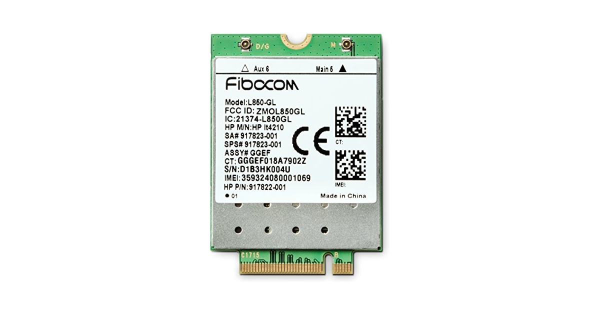 Comparer les prix : HP WWAN XMM™ 7360 LTE-Advance - Cartes réseau ...