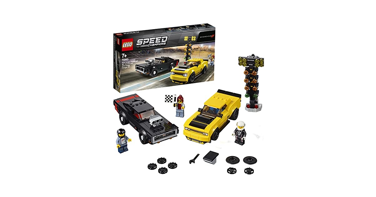 Comparer les prix : LEGO Speed Champions Dodge Challenger SRT Demon ...