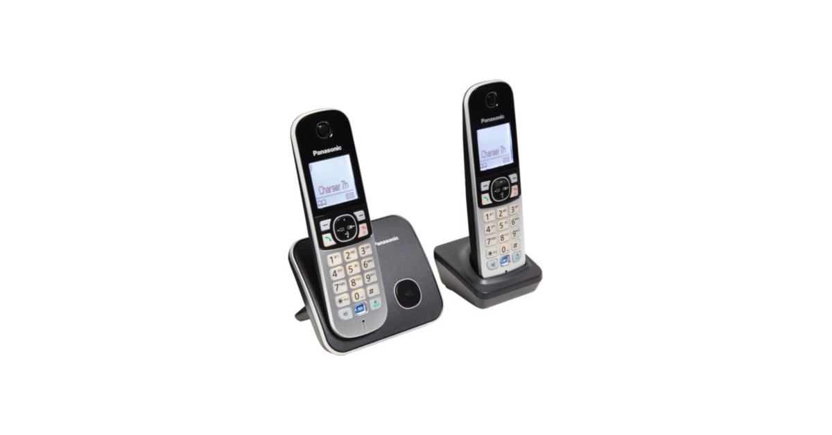 Comparer les prix : Panasonic KX-TG6812 Téléphone DECT Identification ...