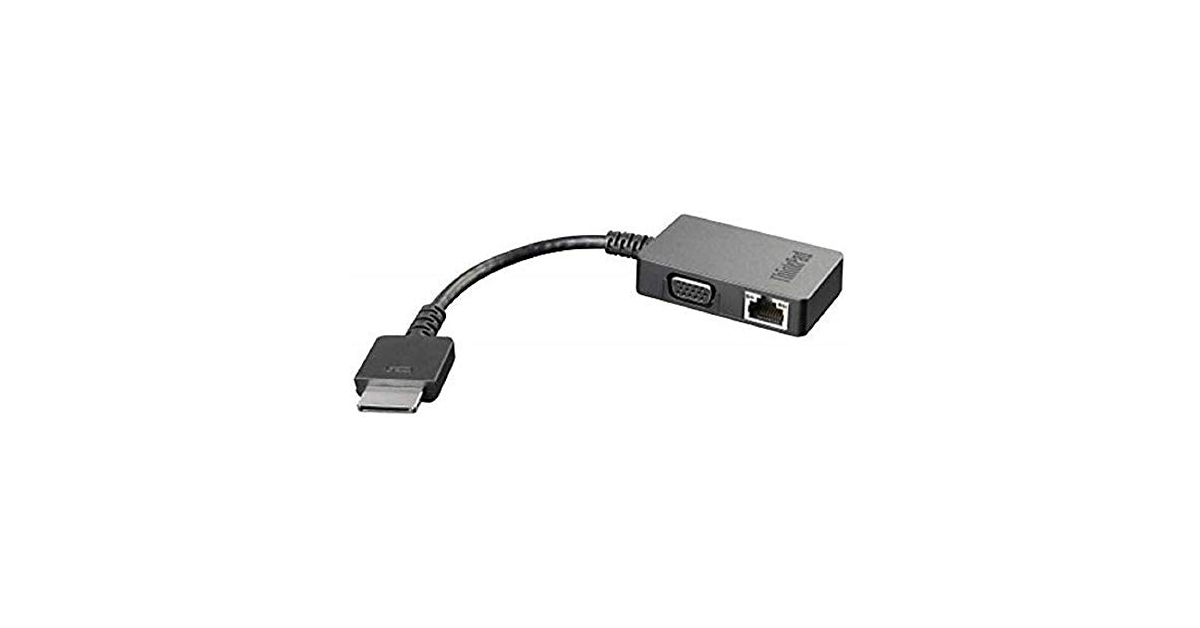 Comparer les prix : Lenovo ThinkPad Onelink+ to VGA/FJ45 Adapter ...