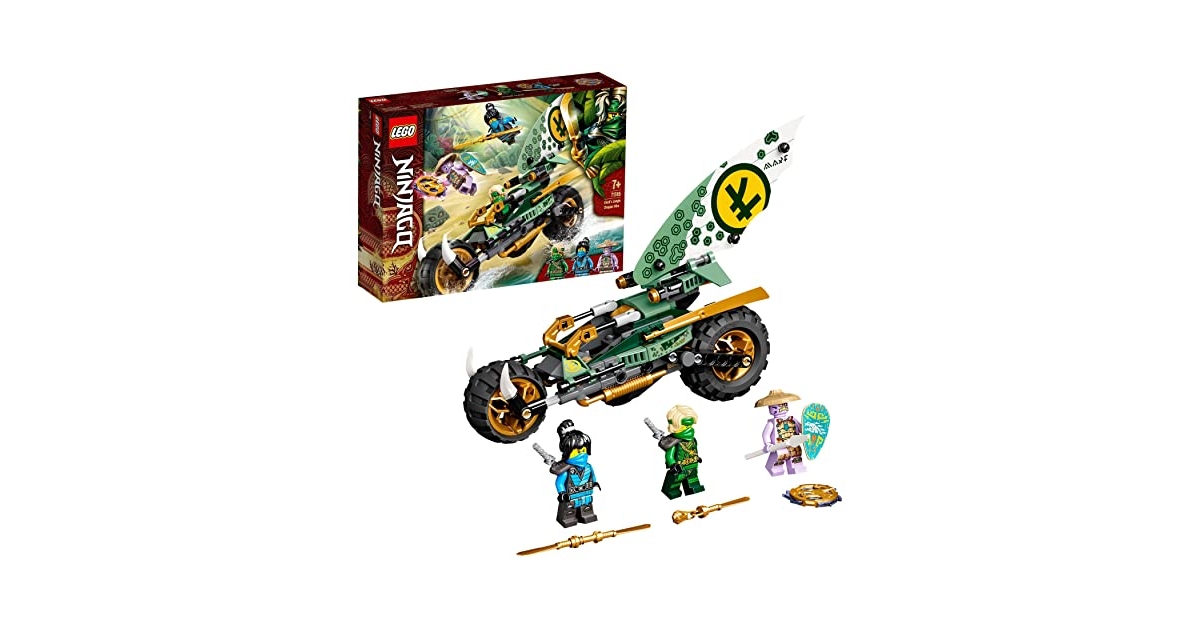 Comparer les prix : LEGO 71745 NINJAGO La Moto de la Jungle de Lloyd ...