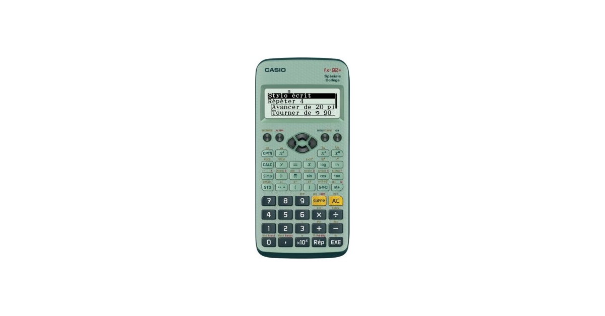 Comparer les prix : Casio FX-92+ SPECOL Calculatrice scientifique ...