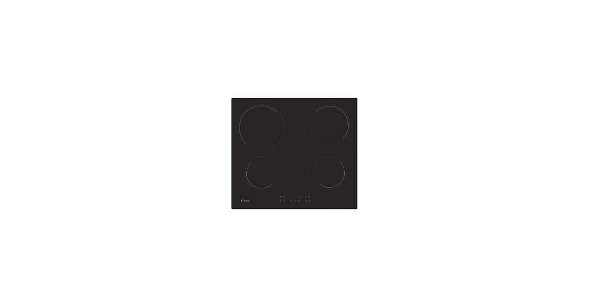 Comparer les prix : Plaque vitroceramique Candy CC64CH - 4 foyers ...