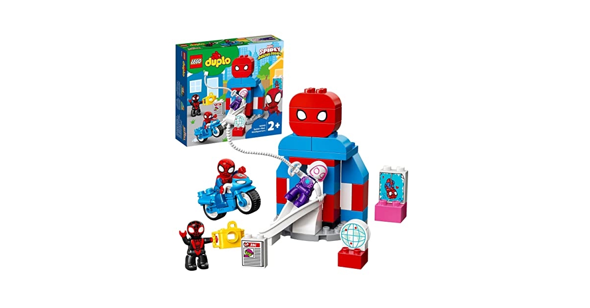 Comparer les prix : LEGO 10940 Duplo Marvel Le QG de Spider-Man, Jouet ...