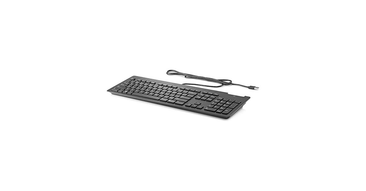 Comparer les prix : HP Z9H48AA Clavier pour carte à puce - Disposition ...
