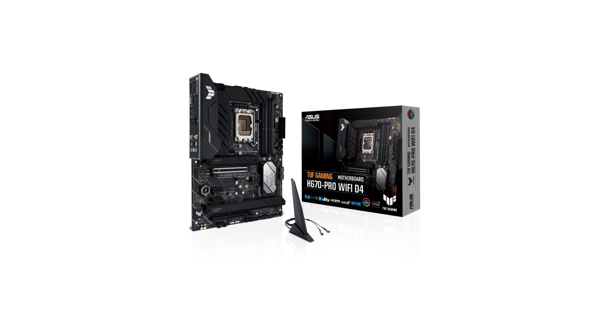 Comparer les prix : ASUS TUF GAMING H670-PRO WIFI D4 – Carte mère ...