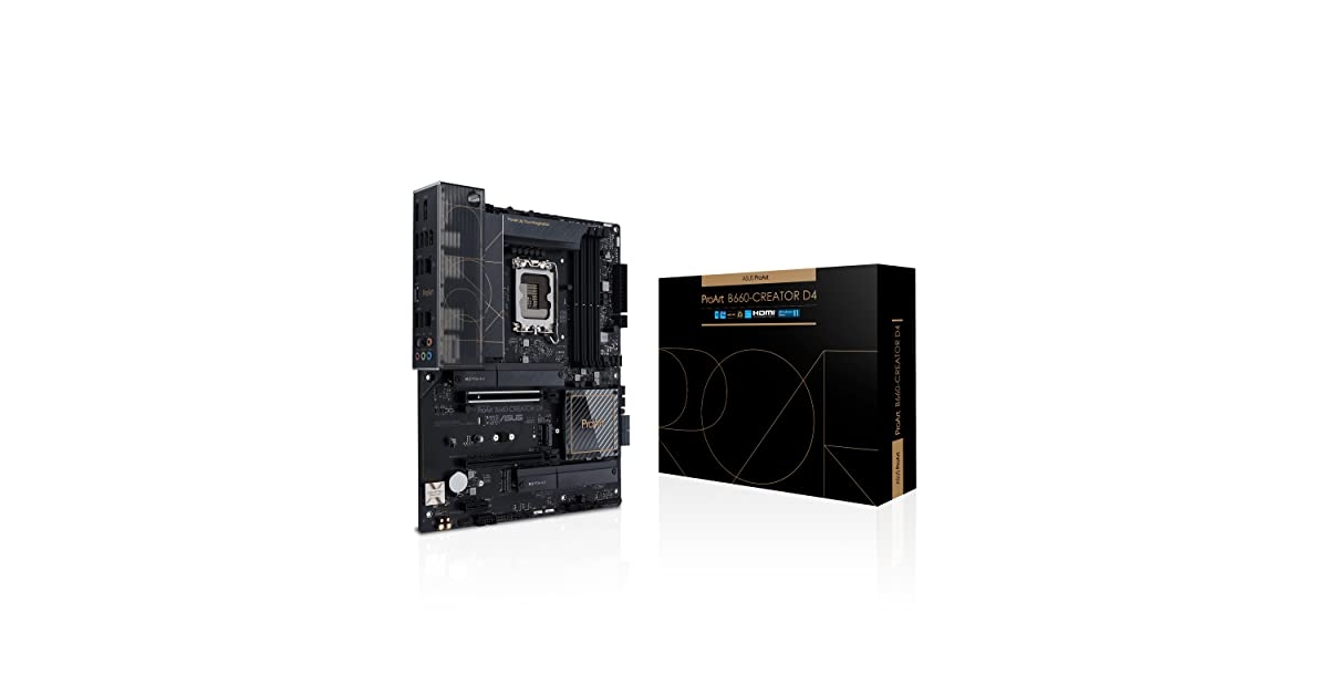 Comparer les prix : ASUS ProArt B660-CREATOR D4 – Carte mère Intel B660 ...