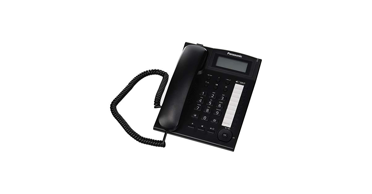 Comparer les prix : Panasonic KX-TS880EXW Téléphones Bibloc Ecran ...