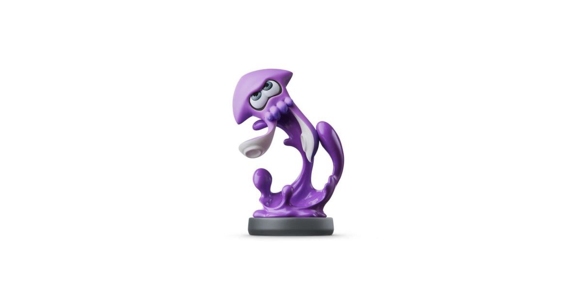 Comparer les prix : Amiibo Splatoon - Calamar Inkling Violet Néon ...