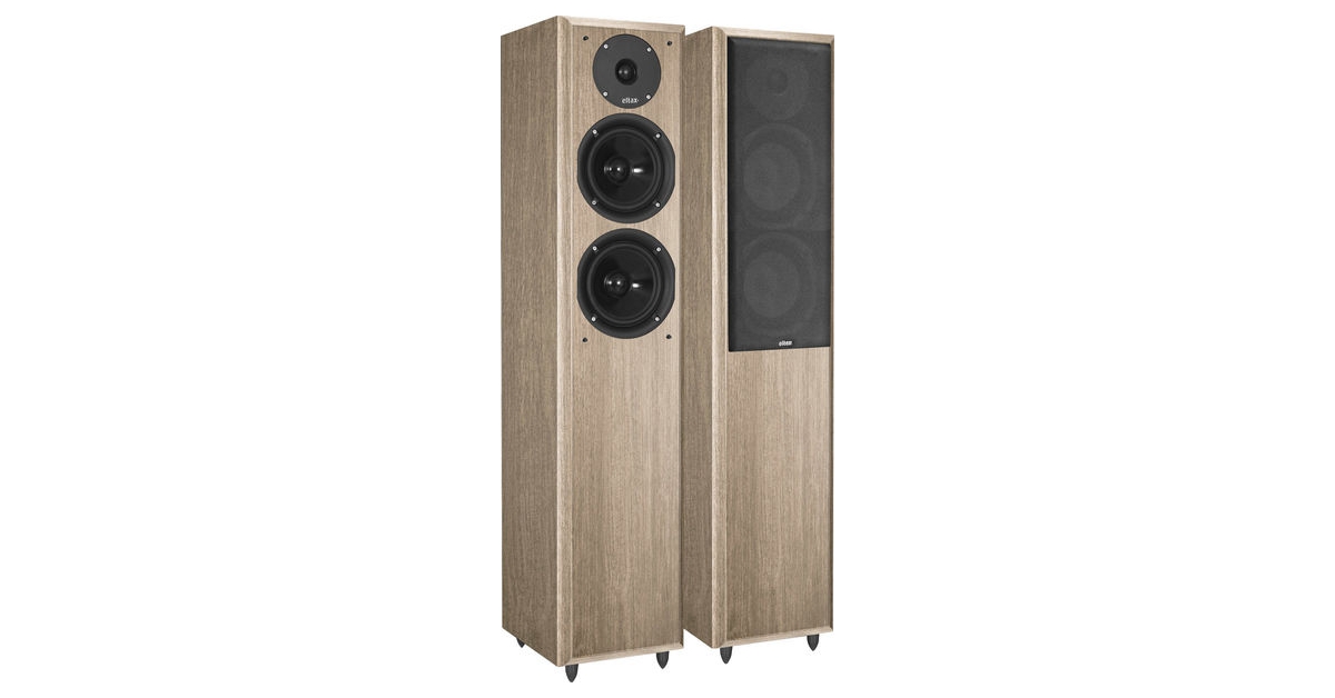 Comparer les prix : Enceintes colonne Eltax Monitor IX Bois Clair ...