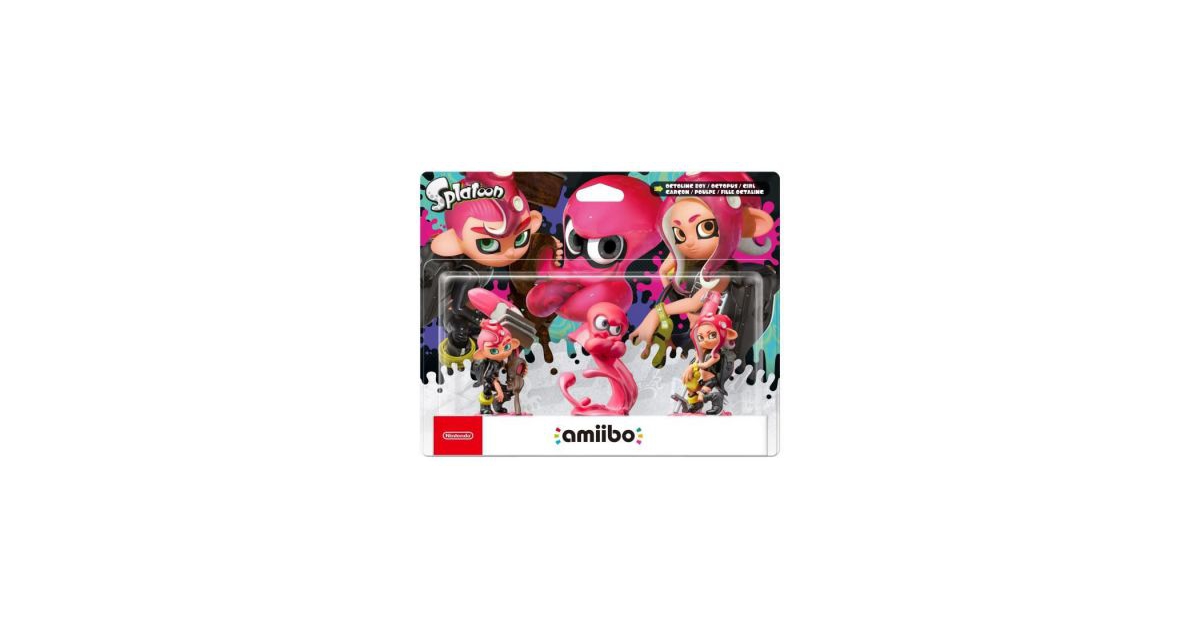 Comparer les prix : Pack de 3 amiibos : Fille Octaling + Garçon ...
