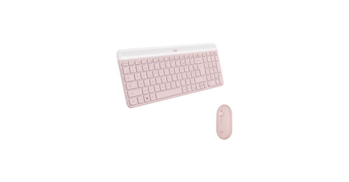 Comparer les prix : Logitech MK470 Slim Combo Clavier et Souris sans Fil, Ultra Silencieux, 2,4 ...