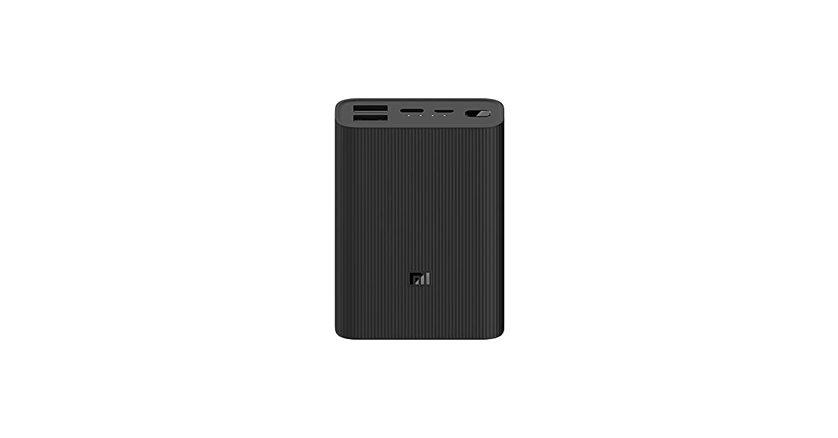 Comparer les prix : Xiaomi Mi Power Bank 3 Ultra Compact Chargeur ...