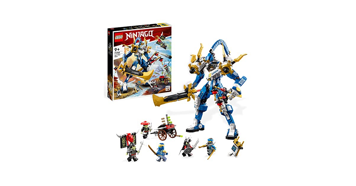 Comparer les prix : LEGO Ninjago 71785 Le Robot Titan de Jay, Grand ...