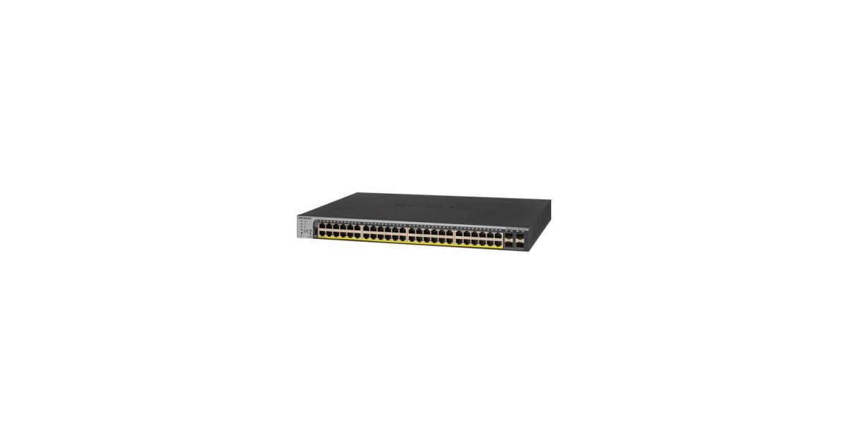 Comparer les prix : NETGEAR (GS752TPP) Smart Switch Ethernet PoE+ ...