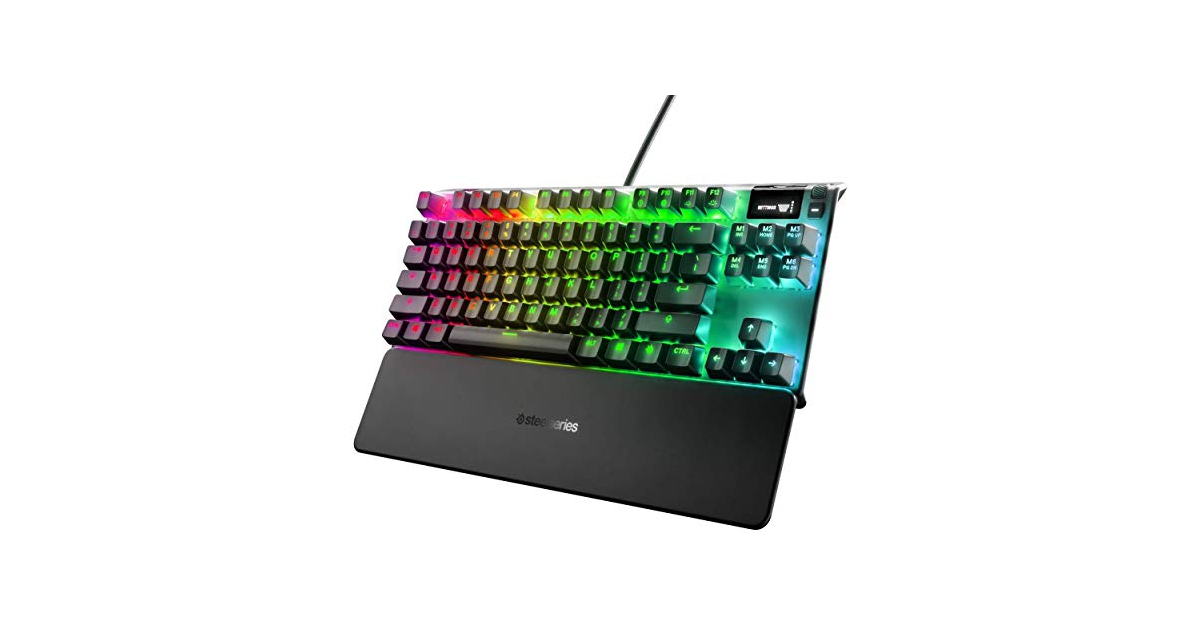Comparer les prix : SteelSeries Apex Pro TKL clavier gaming ...