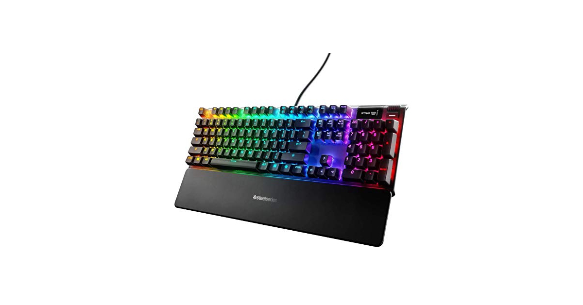 Comparer les prix : SteelSeries Apex 7 - Clavier de gaming mécanique ...