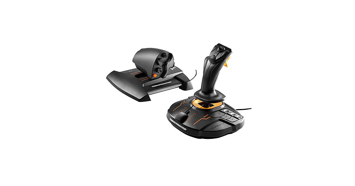 Comparer les prix : ThrustMaster T-16000M FCS HOTAS joystick et manette ...