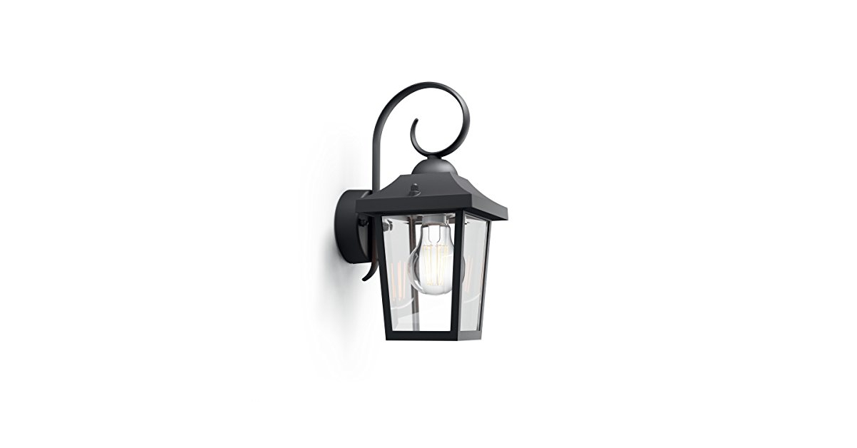 Comparer les prix : Philips Lanterne Murale Vintage Extérieur LED ...