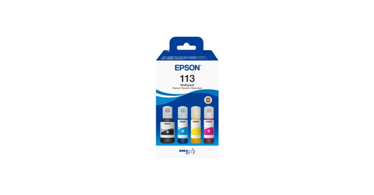Comparer les prix : Epson 113 EcoTank 4-colour Multipack | Comparateur ...